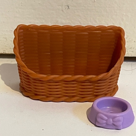 Mattel | Toys | Mattel Barbie Dog Bed And Feeding Bowlmattel | Poshmark